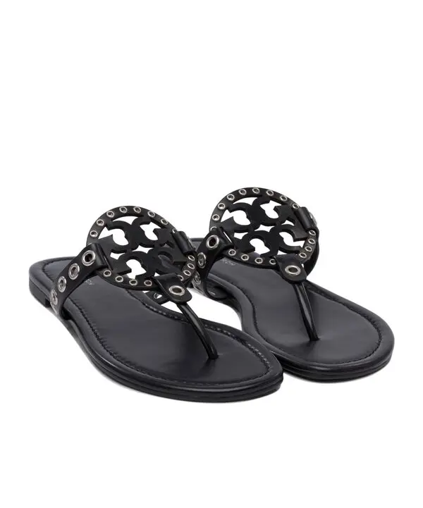 Tory Burch Miller Eyelet Sandals