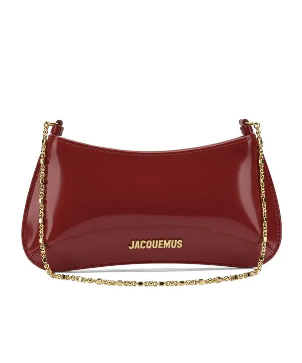 Jacquemus Small Bisou Chaine Shoulder Bag - Red