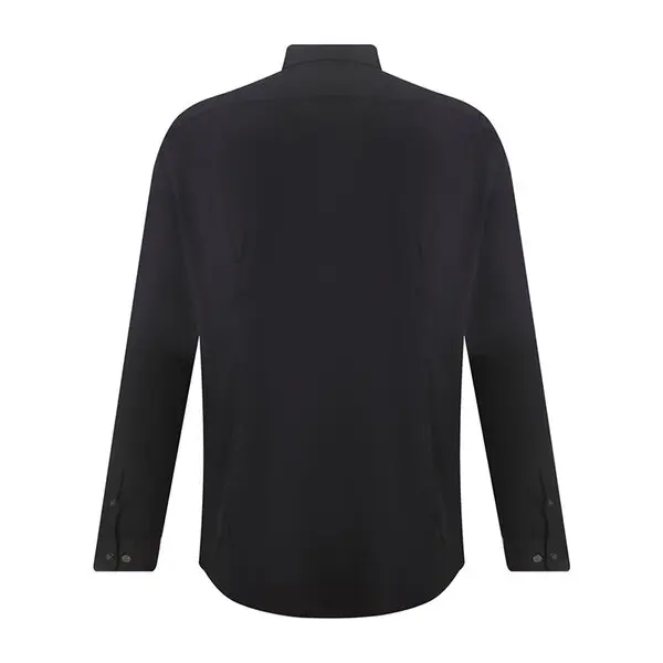 Emporio Armani Long-sleeved Shirt - Black