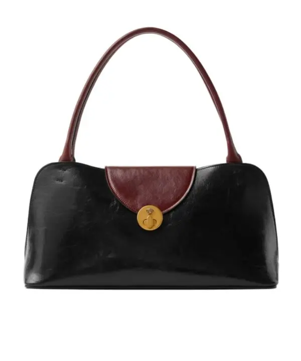 Versace Vivian Shoulder Bag - Black