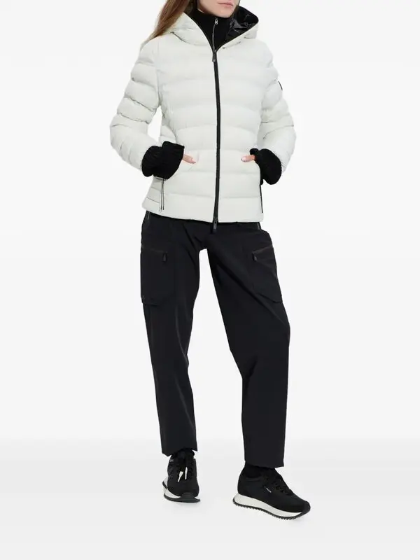 Moncler Alete Hooded Short Down Jacket