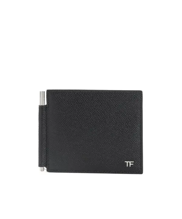 TOM FORD Calf Leather Wallet - Black
