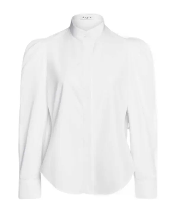 Alaïa Poplin Puff Shirt