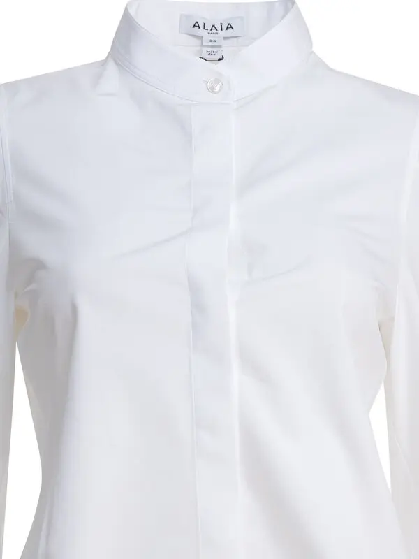 Alaïa Poplin Puff Shirt