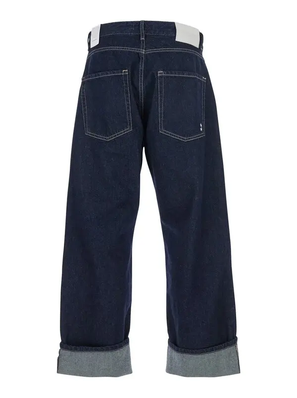 ICON DENIM LOS ANGELES Baggy Turn-up Jeans
