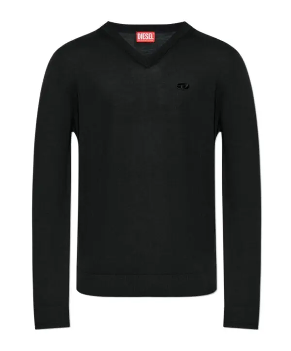 DIESEL® K-verim V-neck Knitted Jumper