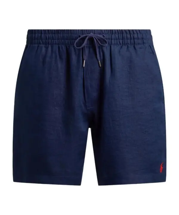 Polo Ralph Lauren Elastic-waist Linen Shorts