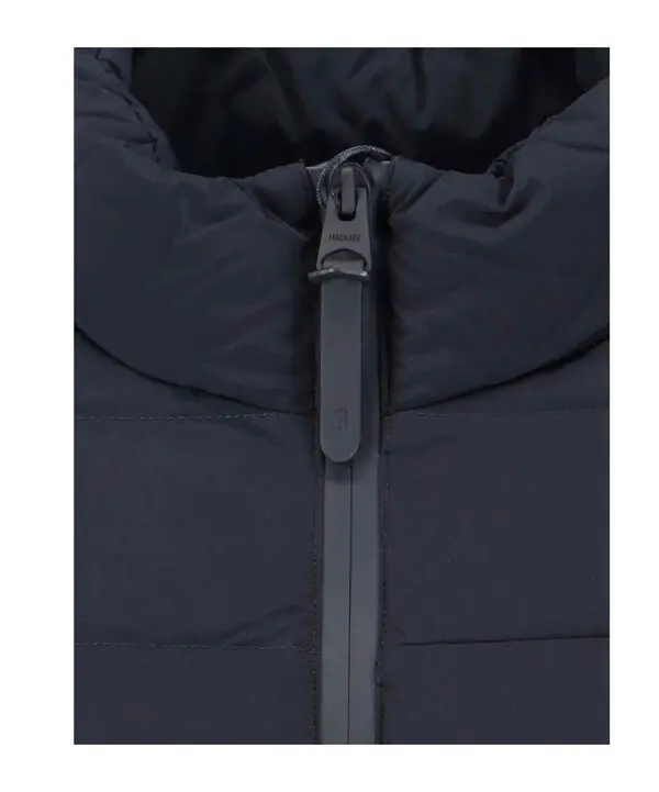 Mackage High Neck Zip-fastening Jacket With Leather Details