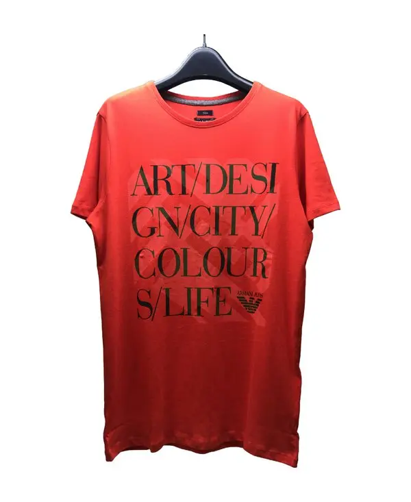 Emporio Armani Logo T-shirt With Round Neck