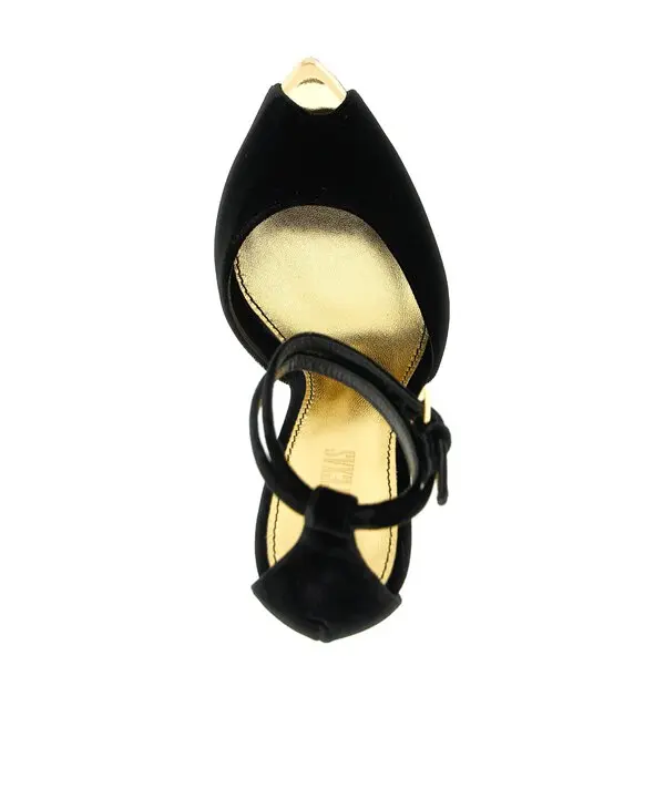 Paris Texas Jessica Open Toe Ankle Strap Stiletto Sandals