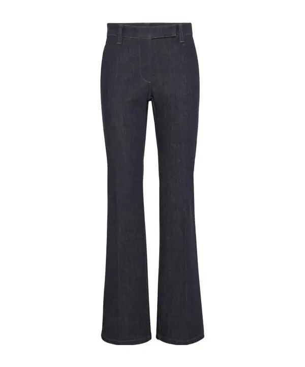 Brunello Cucinelli High-waisted Flared Trousers
