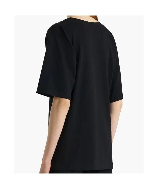 Khaite Allen Top With Dropped Shoulders - Black