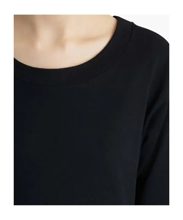 Khaite Allen Top With Dropped Shoulders - Black