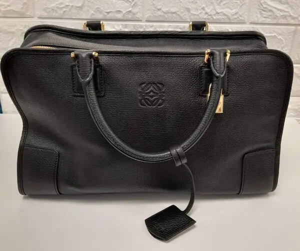 Loewe Logo Tote Bag - Black