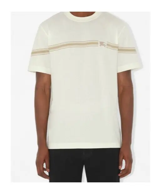 Burberry Striped Crewneck T-shirt
