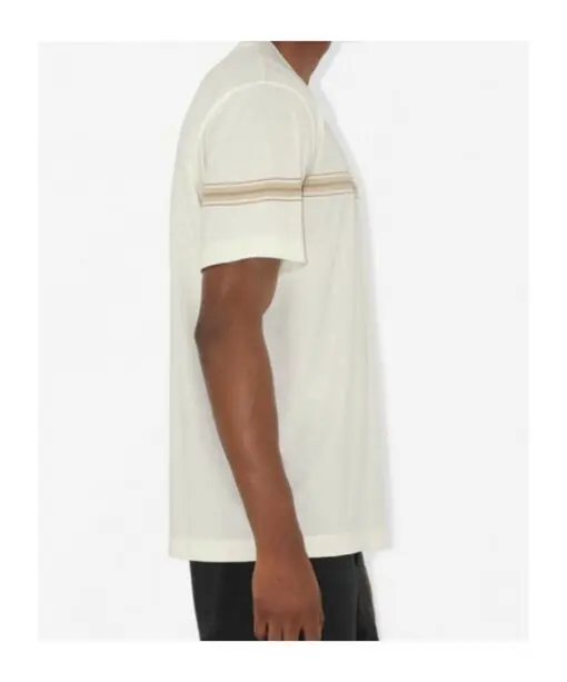 Burberry Striped Crewneck T-shirt