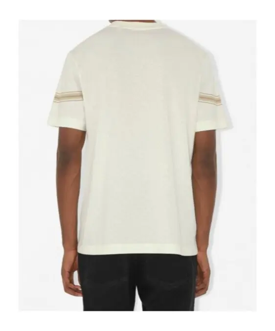 Burberry Striped Crewneck T-shirt