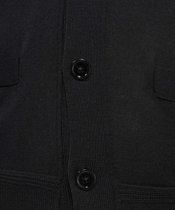 TOM FORD V-neck Cardigan With Rib Details - Black