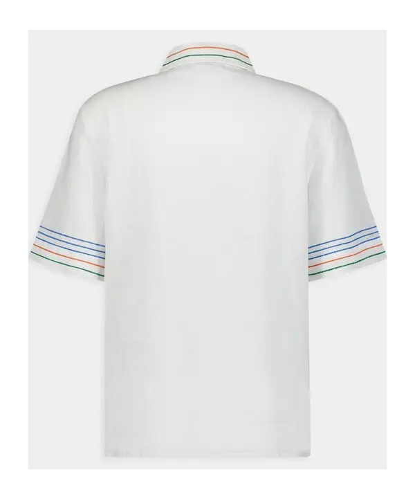 Casablanca Le Fil De La Musique Embroidered Shirt