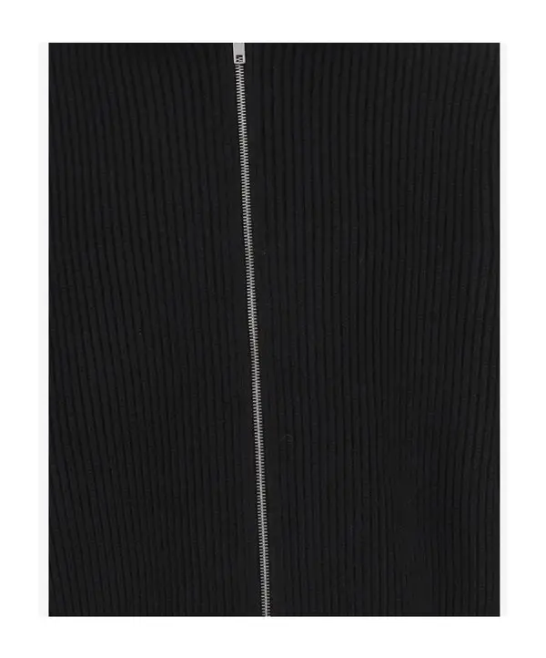MAISON MARGIELA Virgin Wool Zipped Cardigan