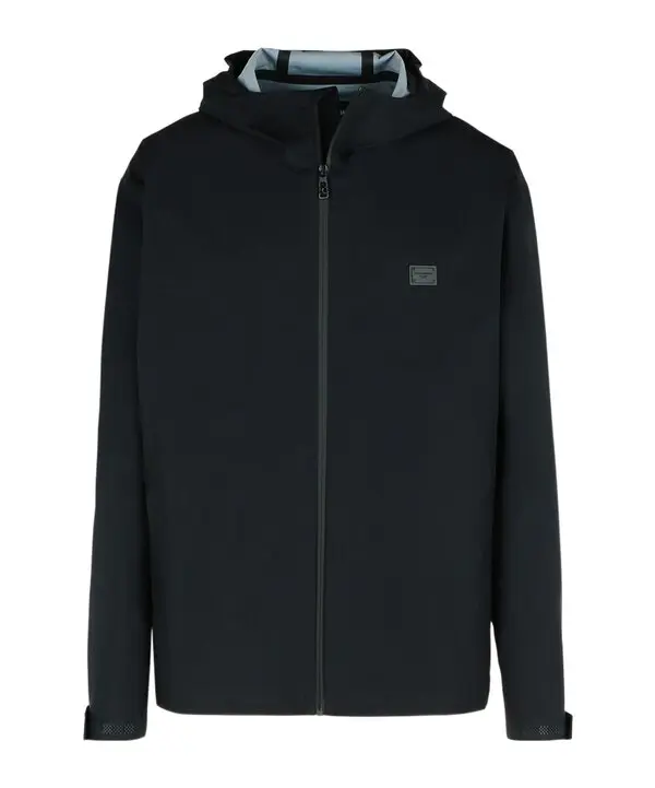 Dolce & Gabbana Logo Plaque Zip-up Bomber Jacket