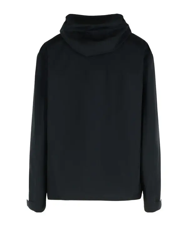 Dolce & Gabbana Logo Plaque Zip-up Bomber Jacket