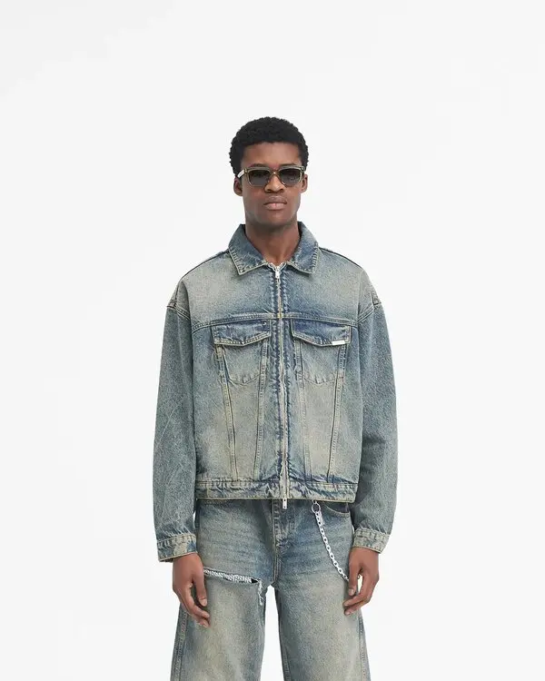 REPRESENT R4 Denim Jacket - Multicolor