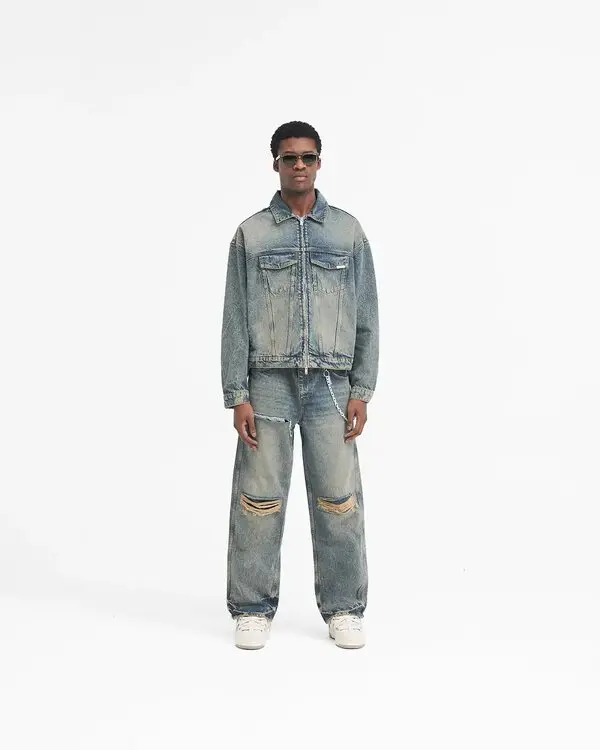 REPRESENT R4 Denim Jacket - Multicolor