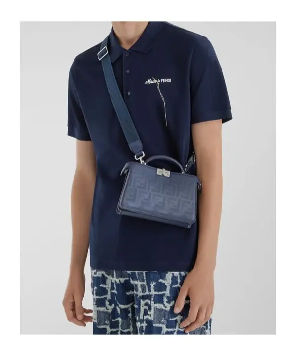 Fendi Logo Embroidered Short-sleeved Polo Shirt
