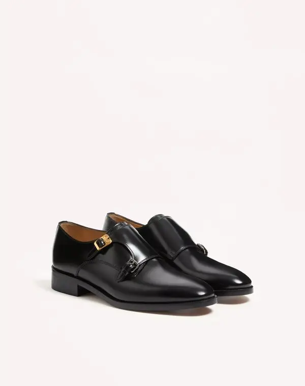 Valentino Garavani Buckled Slip-on Loafers