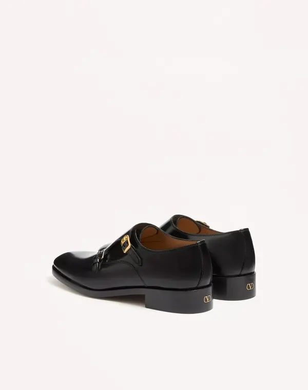 Valentino Garavani Buckled Slip-on Loafers