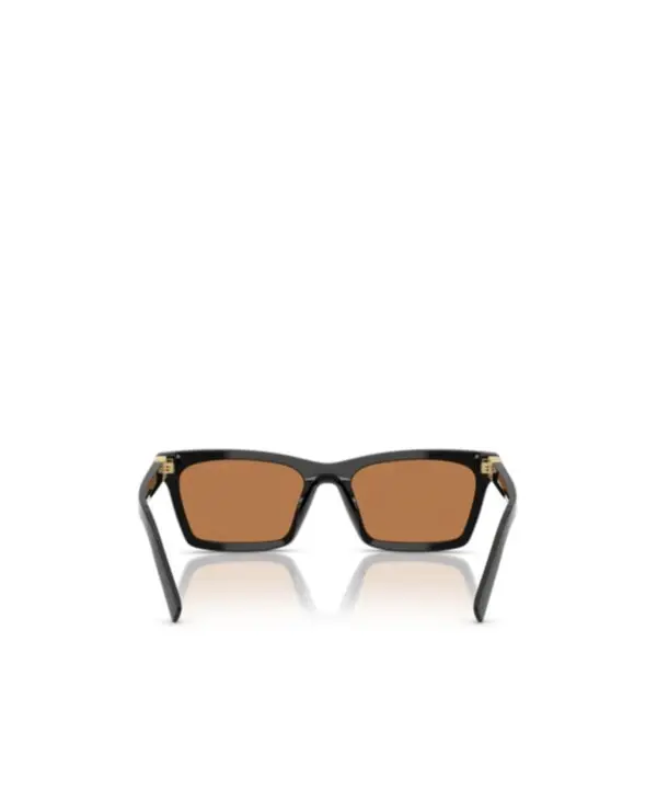 Miu Miu Rectangle Frame Sunglasses - Brown