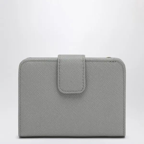Prada Triangle Logo Zip-around Wallet