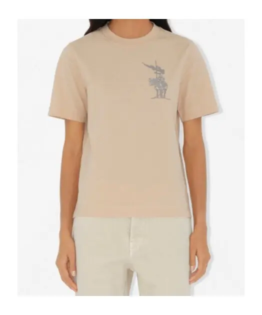 Burberry Knight Graphic Cotton T-shirt