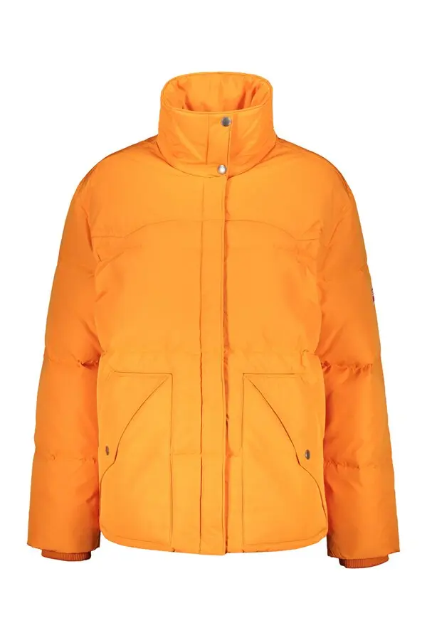 Kenzo High Collar Quilted Down Jacket