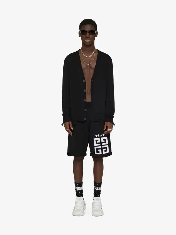 Givenchy 4g Stars Bermuda Shorts - Black