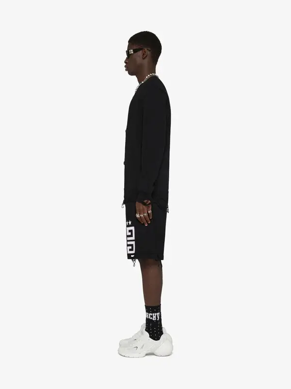 Givenchy 4g Stars Bermuda Shorts - Black
