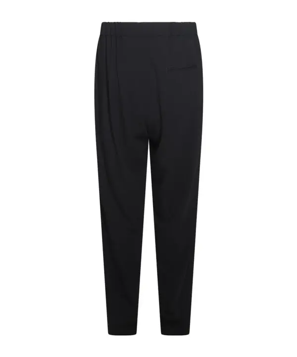 Giorgio Armani Straight Leg Elastic Waist Trousers