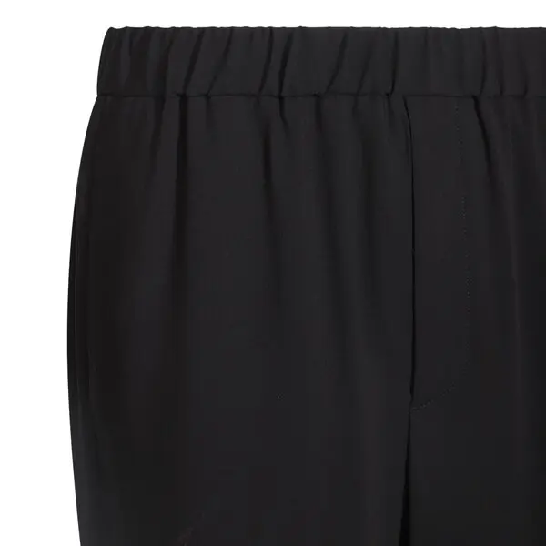Giorgio Armani Straight Leg Elastic Waist Trousers
