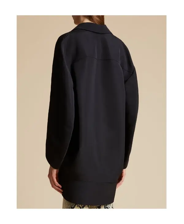 Khaite The Kal Long-sleeved Shirt Dress - No