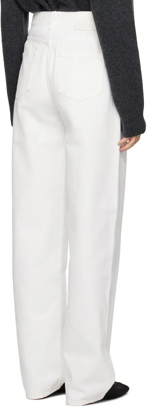 LOULOU STUDIO Belt Ring Denim Trousers