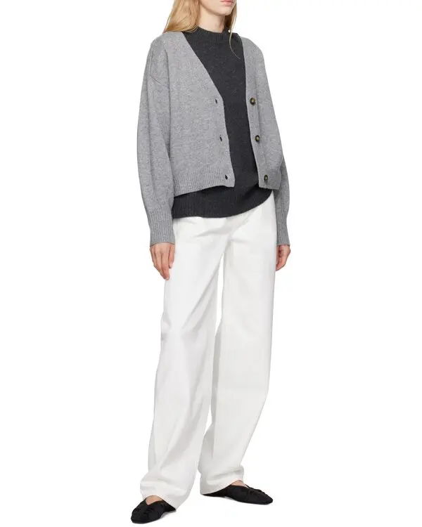 LOULOU STUDIO Belt Ring Denim Trousers