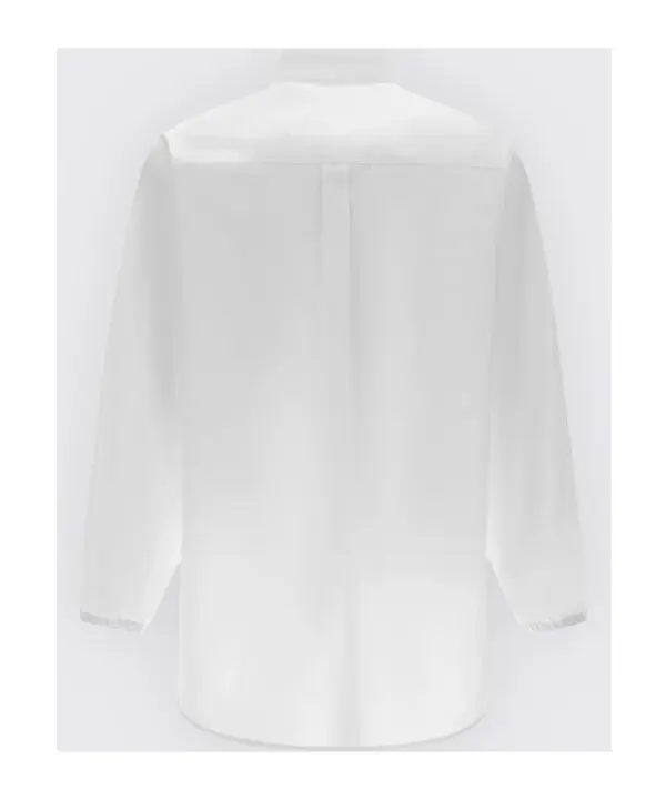 Herno Long-sleeved Shirt With Embroidered Logo