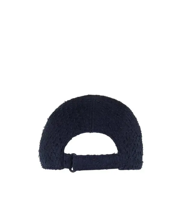 Moncler Tweed Baseball Cap - Black