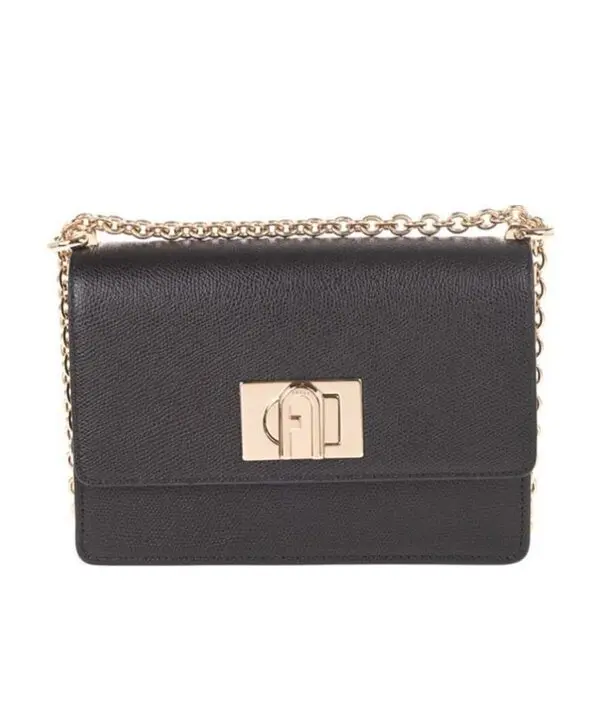 Furla 1927 Mini Crossbody Bag - Black