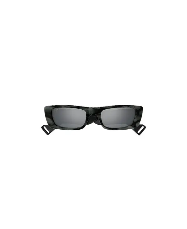 Gucci Rectangular Frame Sunglasses - Black