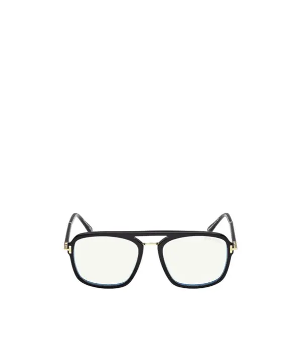 TOM FORD Aviator Full Rim Eyeglasses - Black