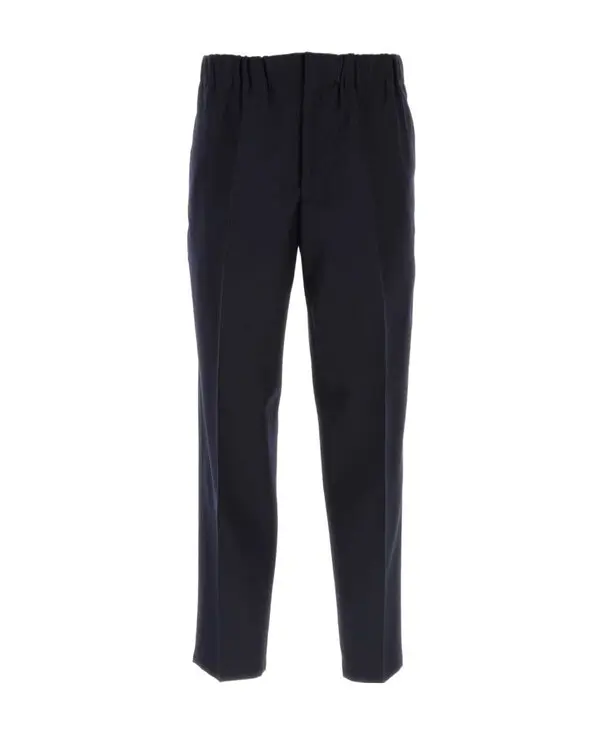 JIL SANDER Tailored Tapered Trousers - Black