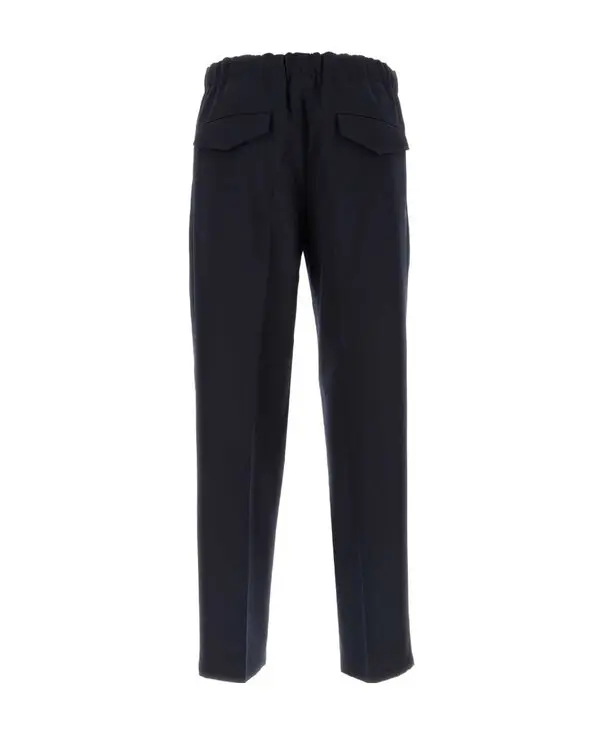 JIL SANDER Tailored Tapered Trousers - Black
