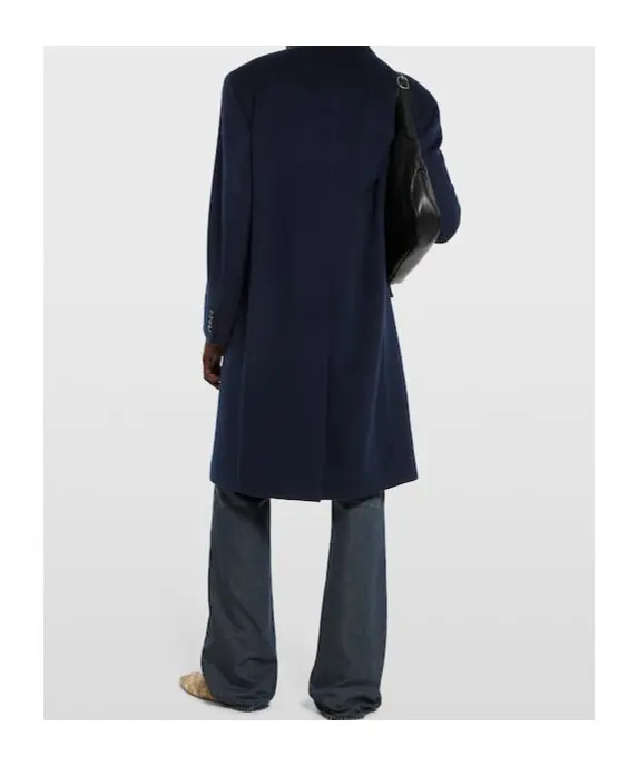 Gucci Double-breasted Light Cashmere Coat